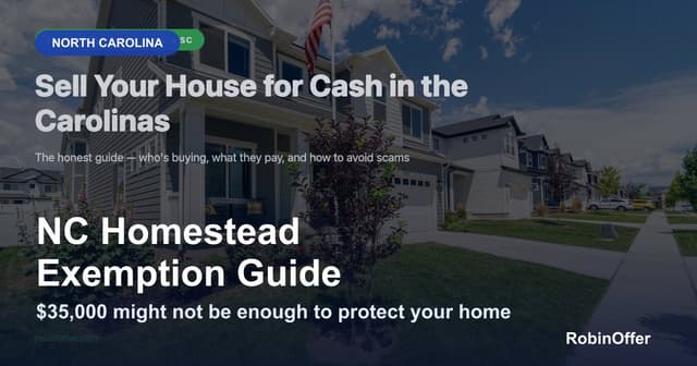 NC Homestead Exemption Guide (2026): $35,000 Reality